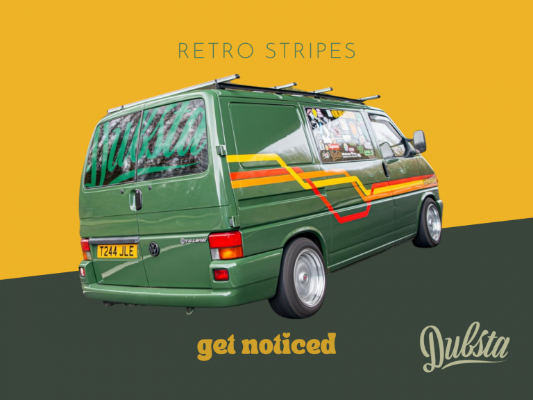 Retro Stripes for Vans, VW Transporter, Camper and all Variants - Dubsta