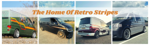 Retro Stripes for Vans, VW Transporter, Camper and all Variants - Dubsta