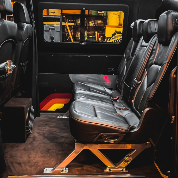 Reisen Seat Bases for Porsche Cayenne 958 combi seat conversion ...