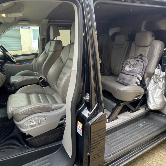 Reisen Seat Bases for Porsche Cayenne 958 combi seat conversion ...